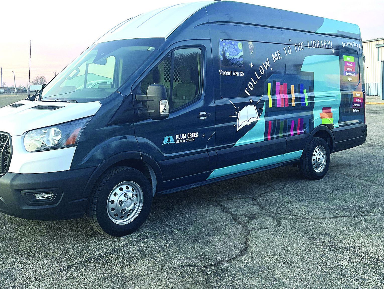 PCLS welcomes new courier van