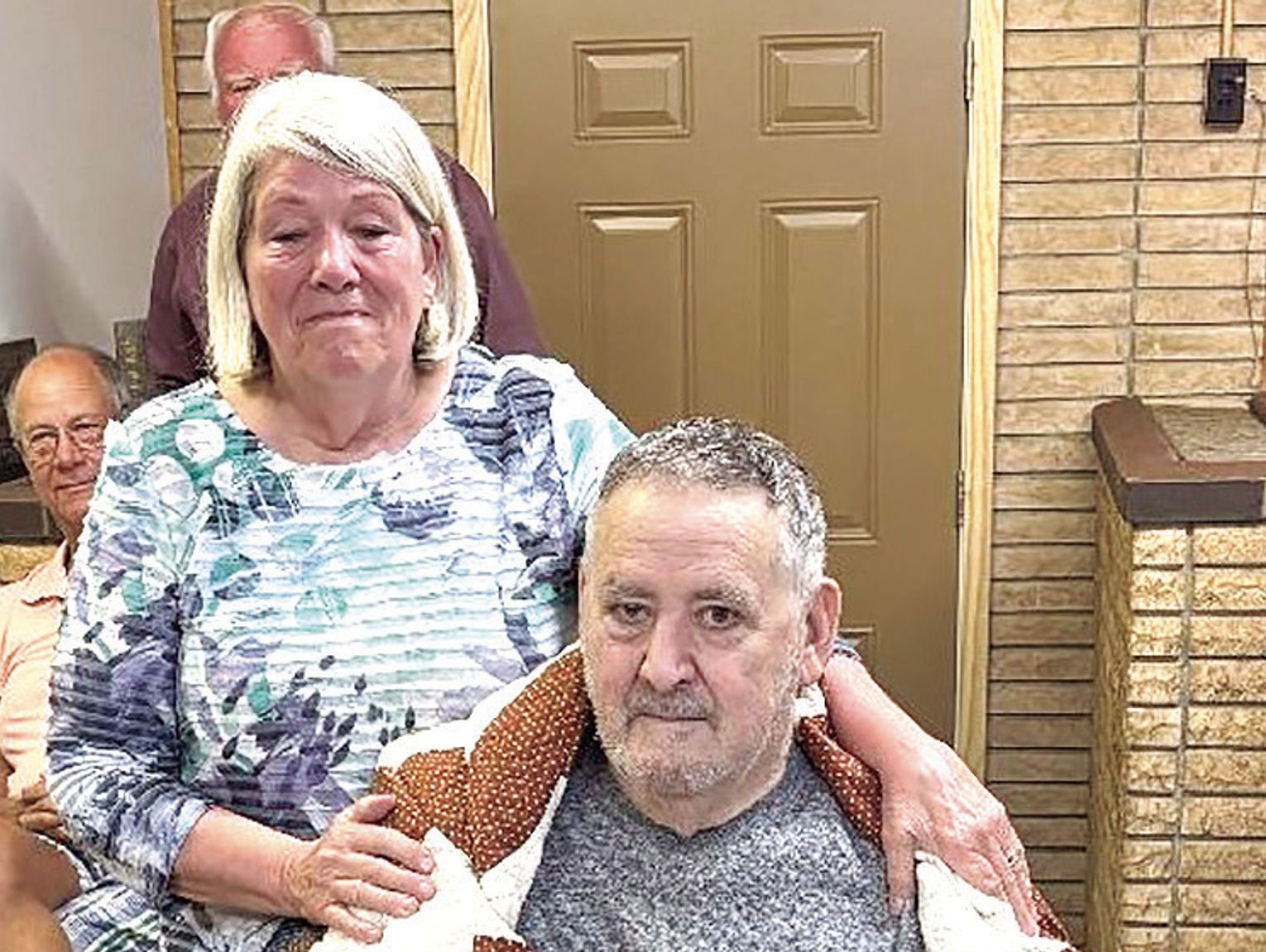 Pohlen receives Quilt of Valor