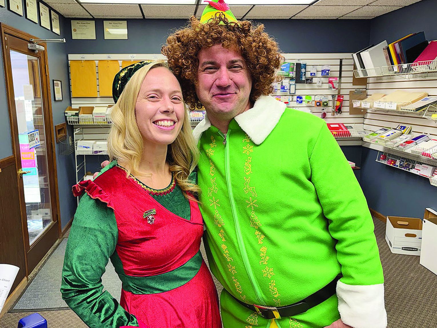 Spreading christmas cheer!